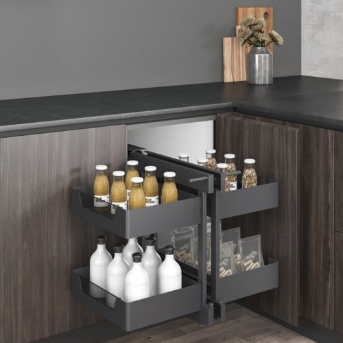 Ebco Magic Corner Double Pullout