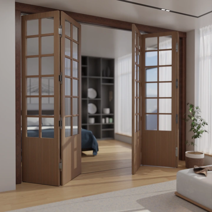 Ebco Sliding Folding System -Wooden Doors
