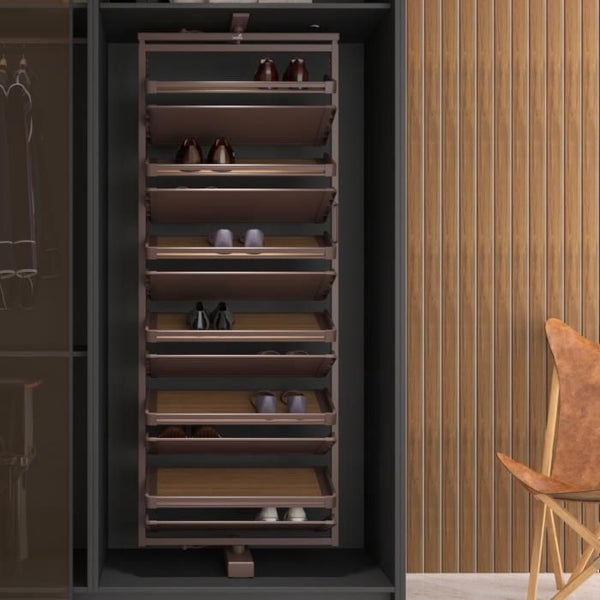 Hettich 360 Degree Shoe Rack