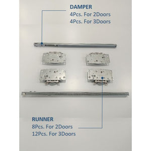 Ebco Hi Slide 50 Reversible Sliding Mechanism