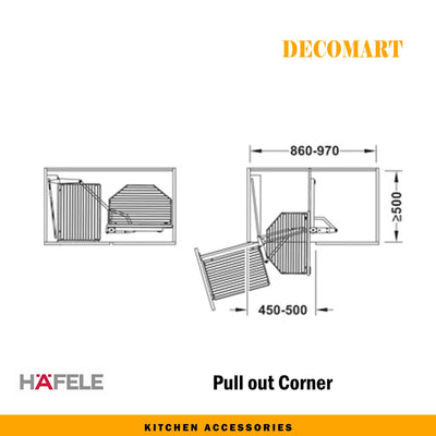 Hafele Corner Unit