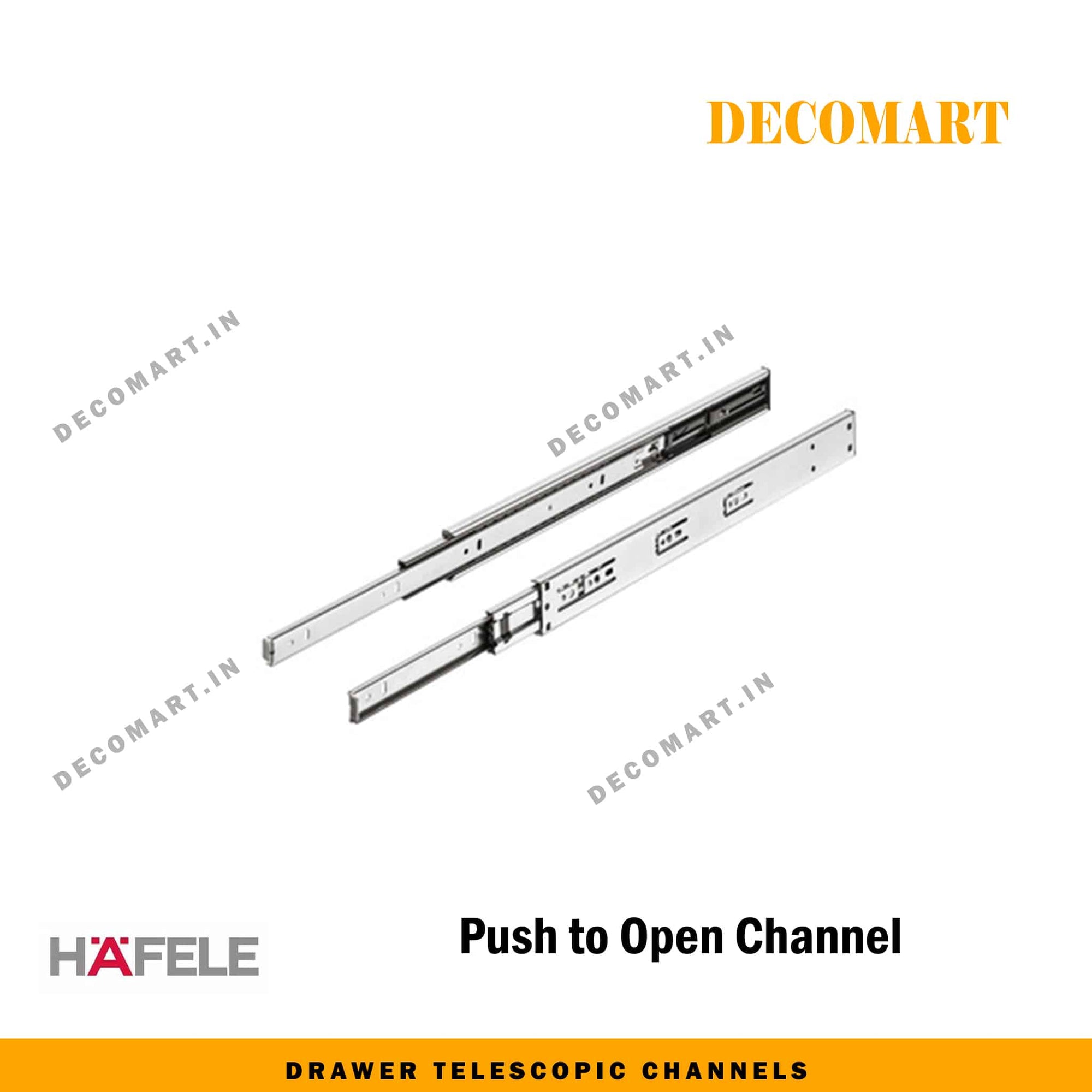 Hafele Telescopic Drawer Channel