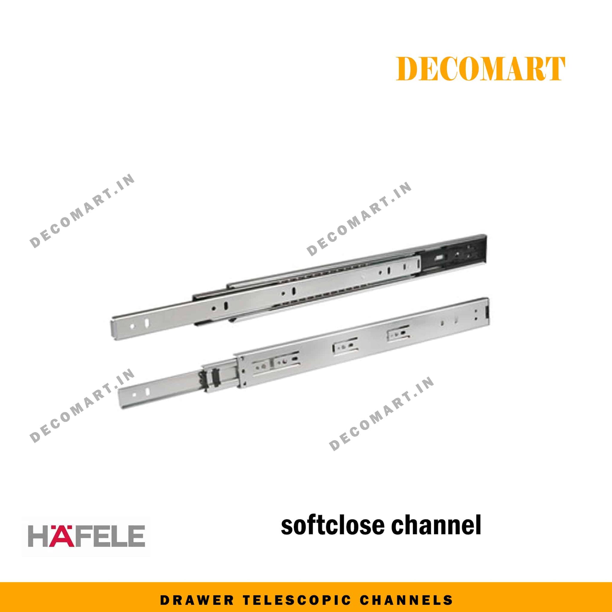 Hafele Telescopic Drawer Channel