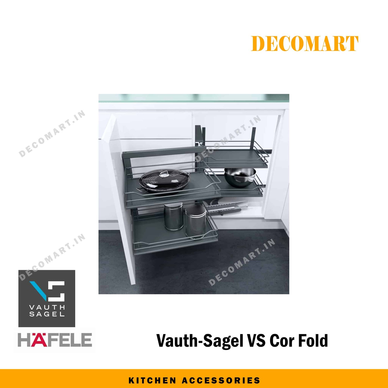 Hafele Corner Cabinet - VS Cor Fold