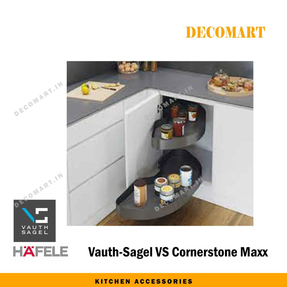 Hafele Corner Cabinet - VS Cornerstone Maxx