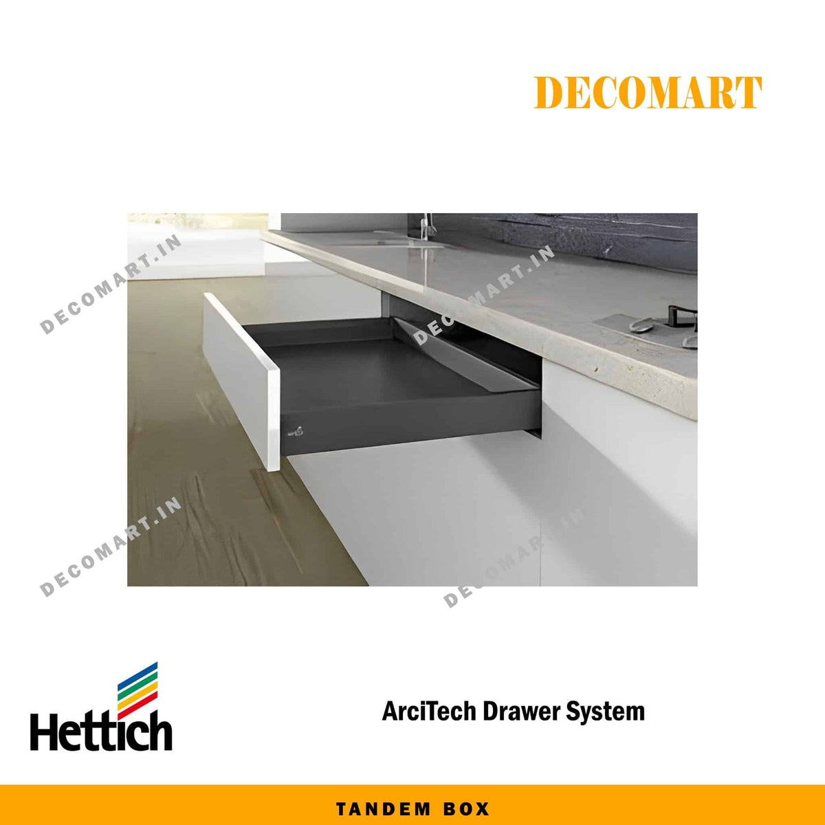 Hettich ArciTech Tandem Box -70 kg