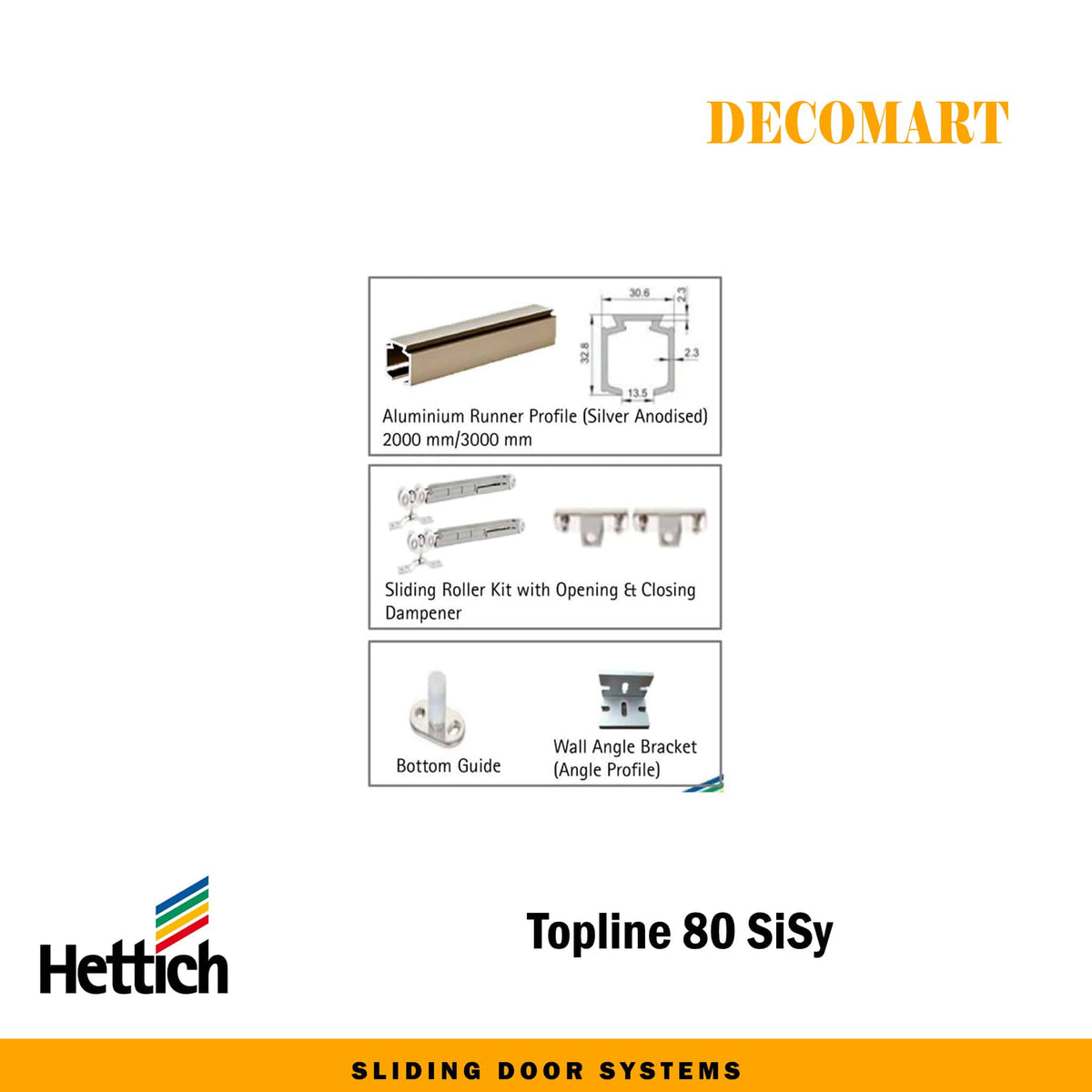 Hettich Topline 80 Sliding System